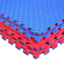 Reversible Puzzle Mats (RED/BLUE) – All American Martial Arts Supply